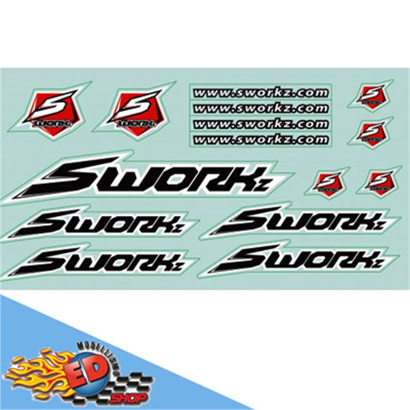 SWORKz Logo Decal Sheet (2) - [SW510091]